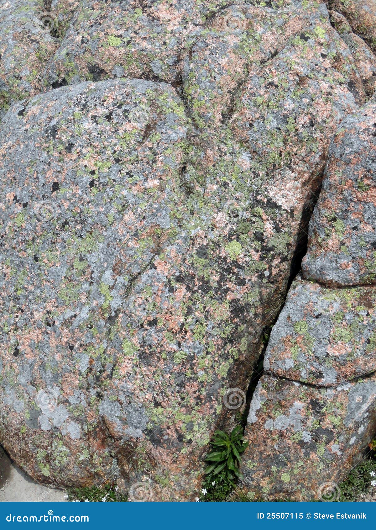 Pink granite boulders stock image. Image of black, texture - 25507115