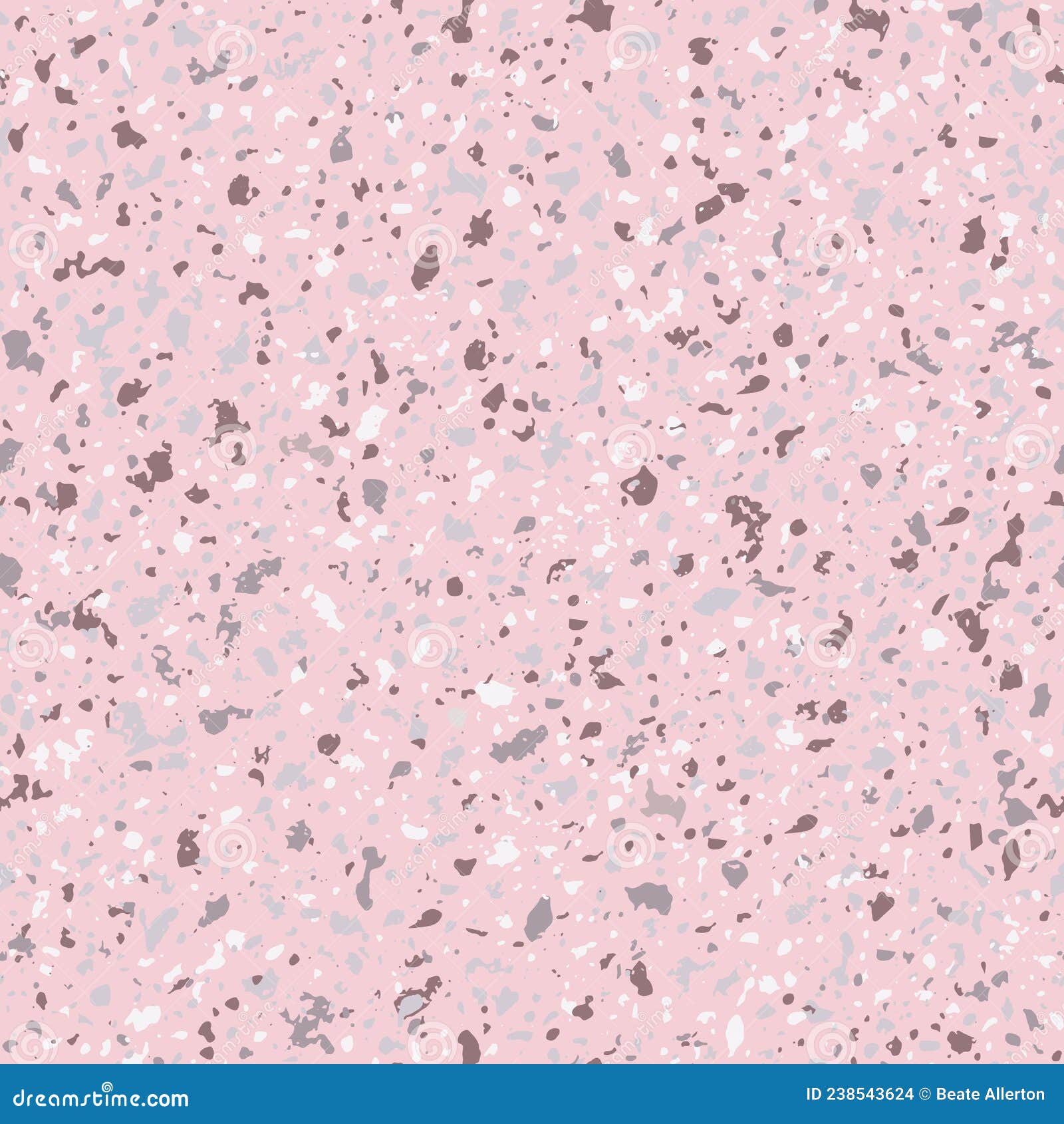Pink Granite Coarse Grained Vector Pattern Backgound. Seamless Backdrop ...