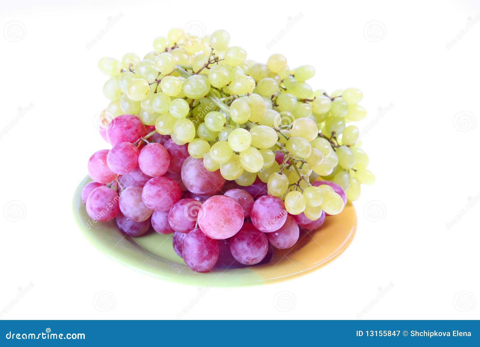 Pink grape stock image. Image of harvest, leaf, juicy - 13155847