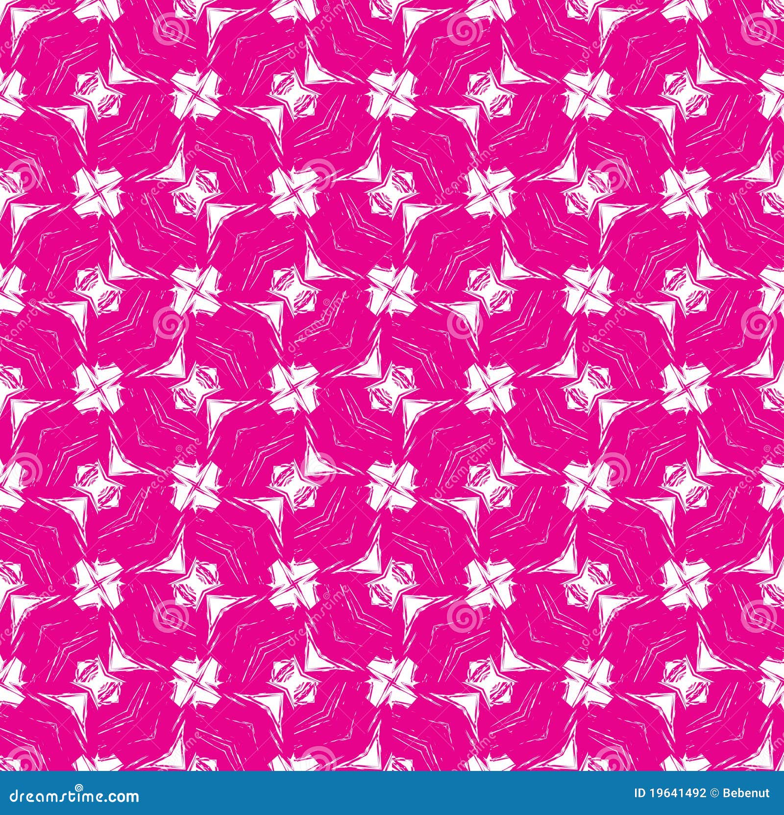 Pink Graphic Seamless Background Stock Illustration - Illustration of ...