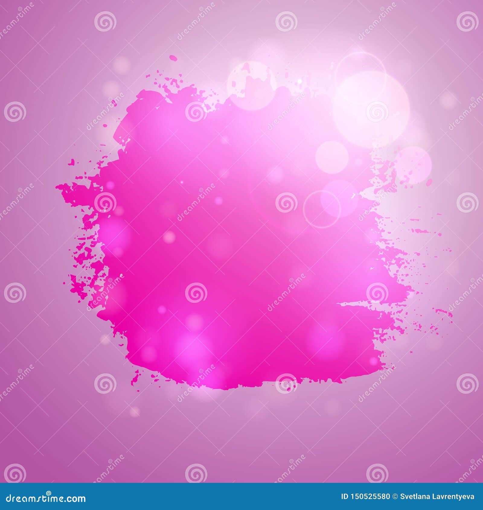 Pink Grunge Pattern. Stains Stock Vector - Illustration of celebration ...