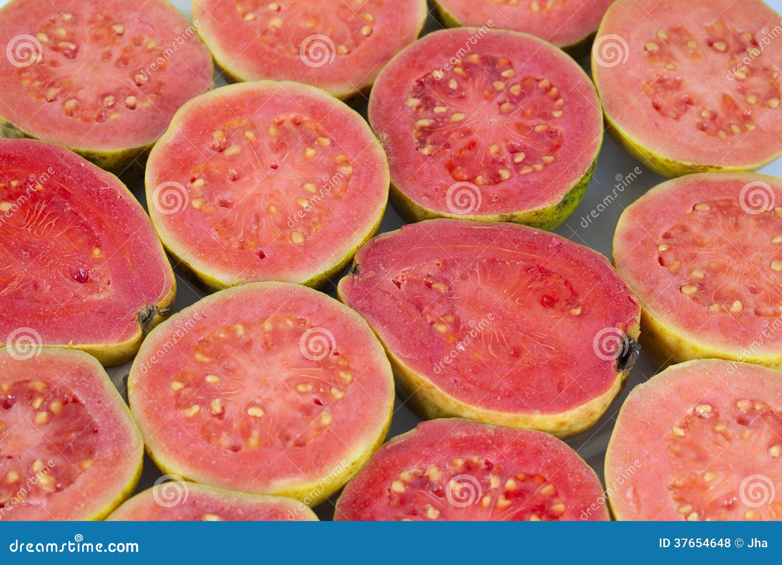 Pink Guava Slices Royalty-Free Stock Photography | CartoonDealer.com ...