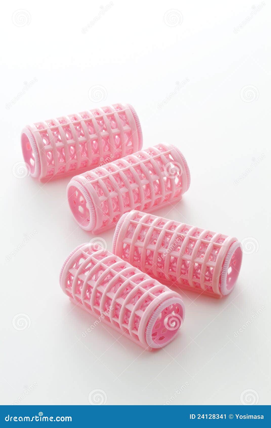 Pink hair curler stock image. Image of fashion, pink - 24128341