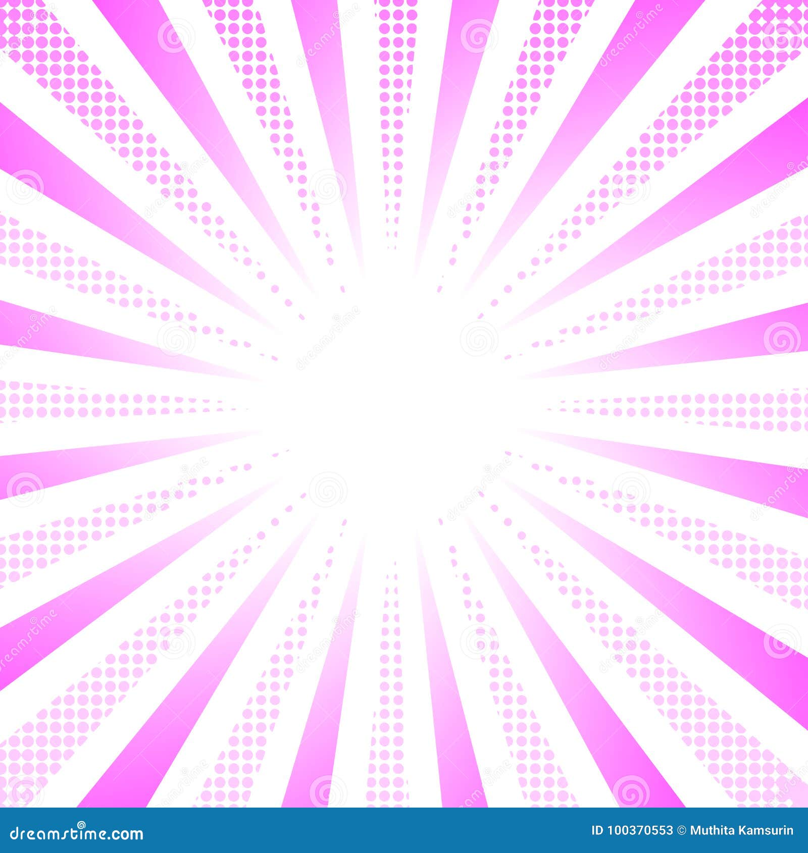 Pink Halftone Effect Vector Illustration Stock Vector - Illustration of ...