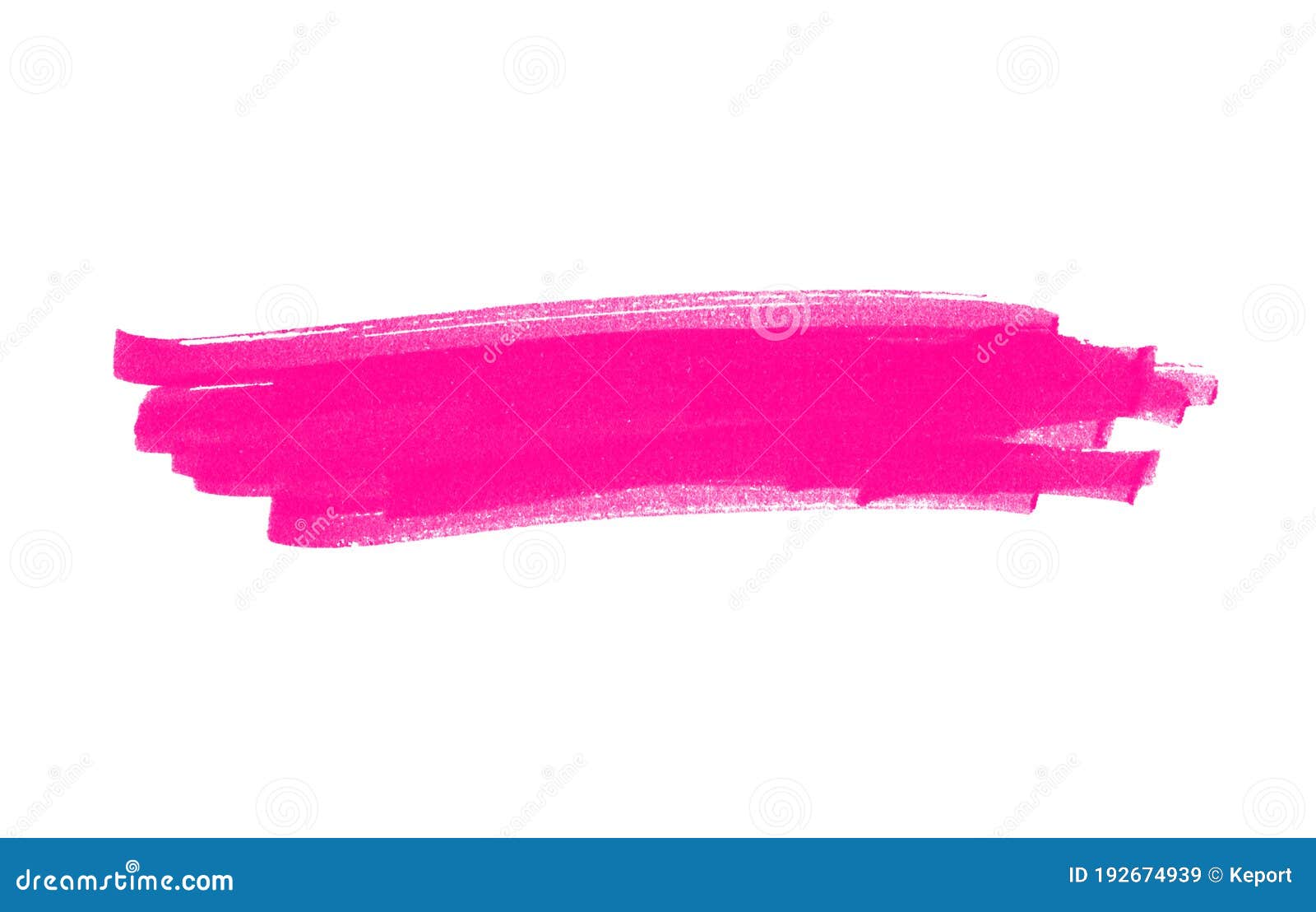 Pink Hand Made Sketch of Pencil Highlight Stock Illustration ...