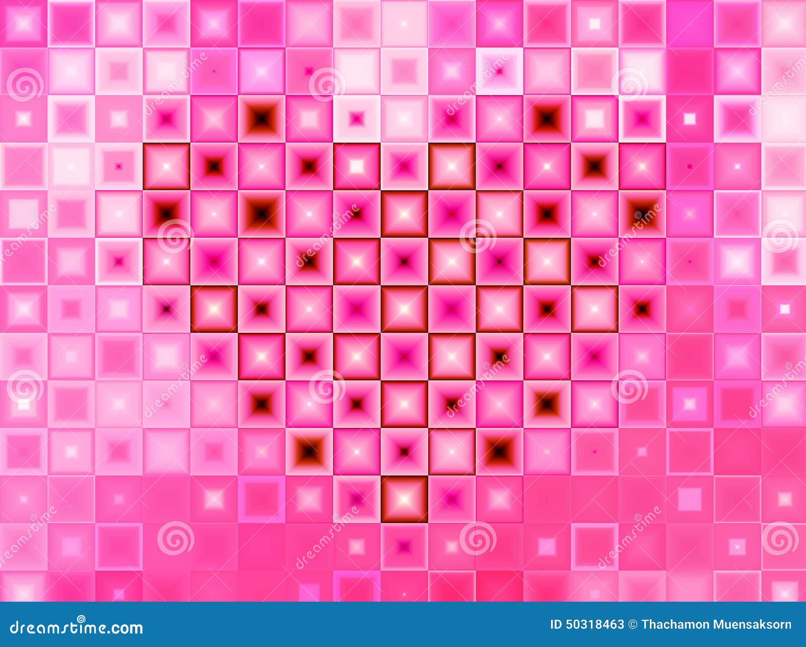 Pink hart stock image. Image of hart, cotton, thread - 50318463