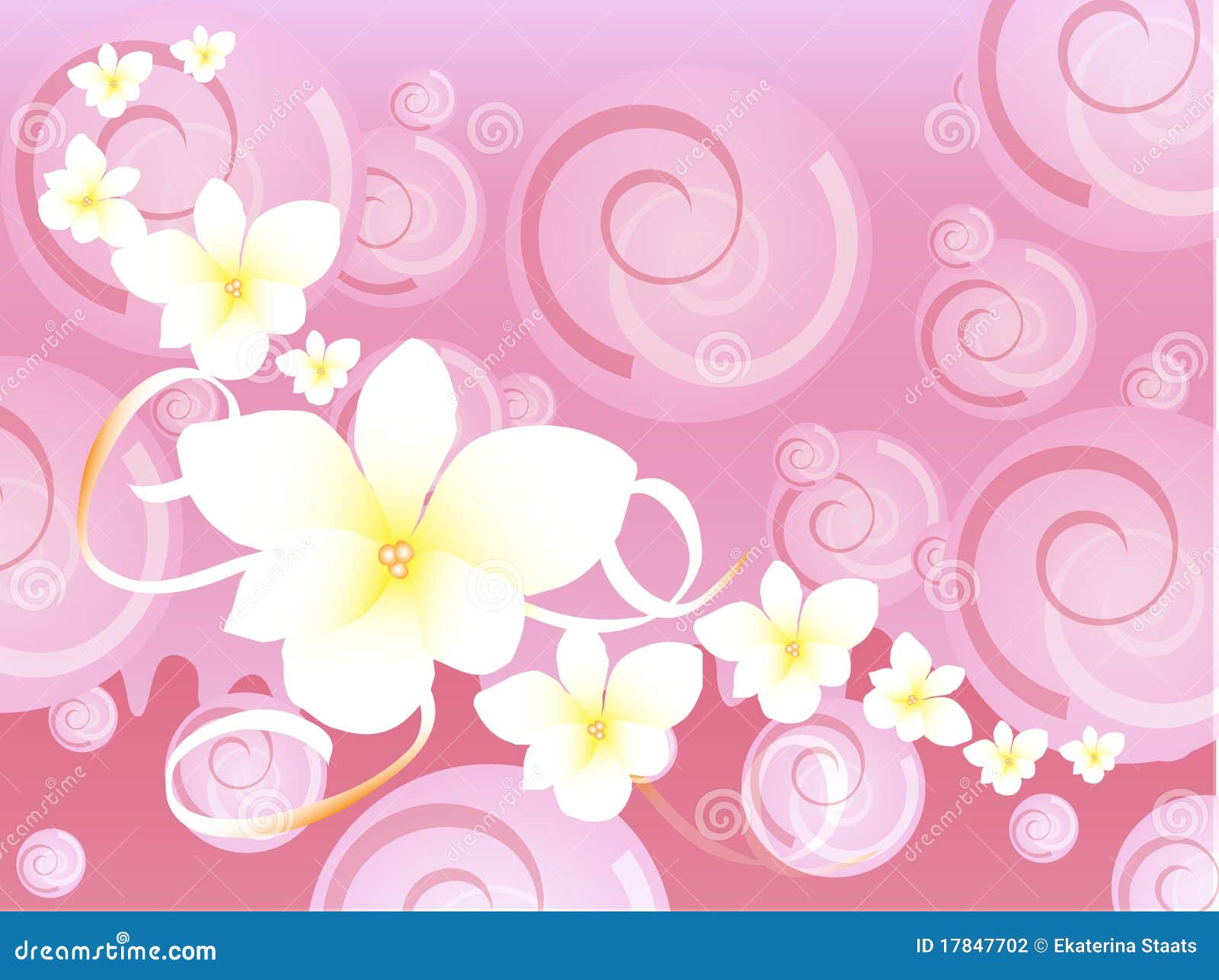 Pink Hawaiian Fancy Background Stock Photography - Image: 17847702