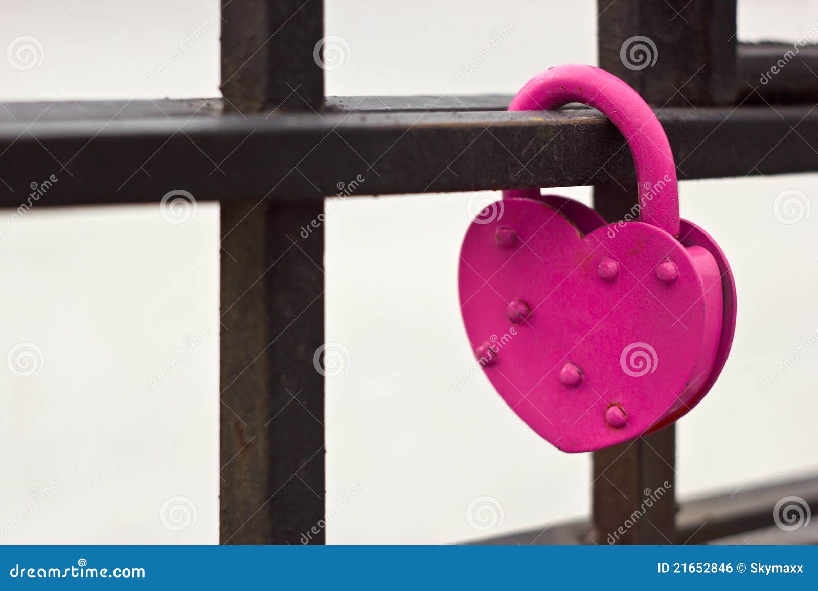 Pink heart lock stock photo. Image of dedication, romance - 21652846