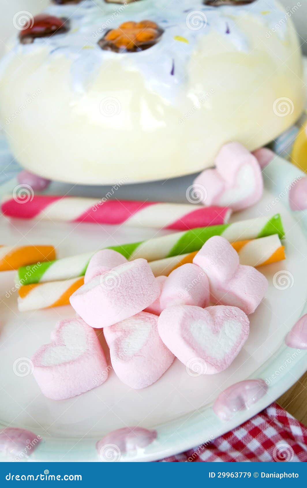 Heart marshmallow stock image. Image of treat, sugar - 29963779