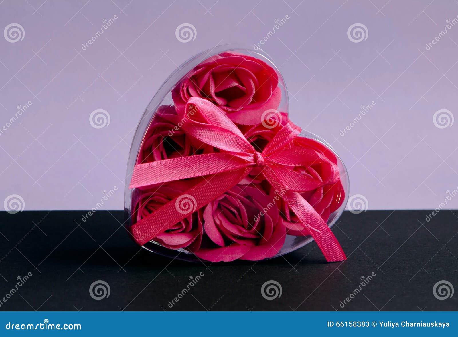 Pink heart. stock image. Image of ribbon, roses, pink - 66158383