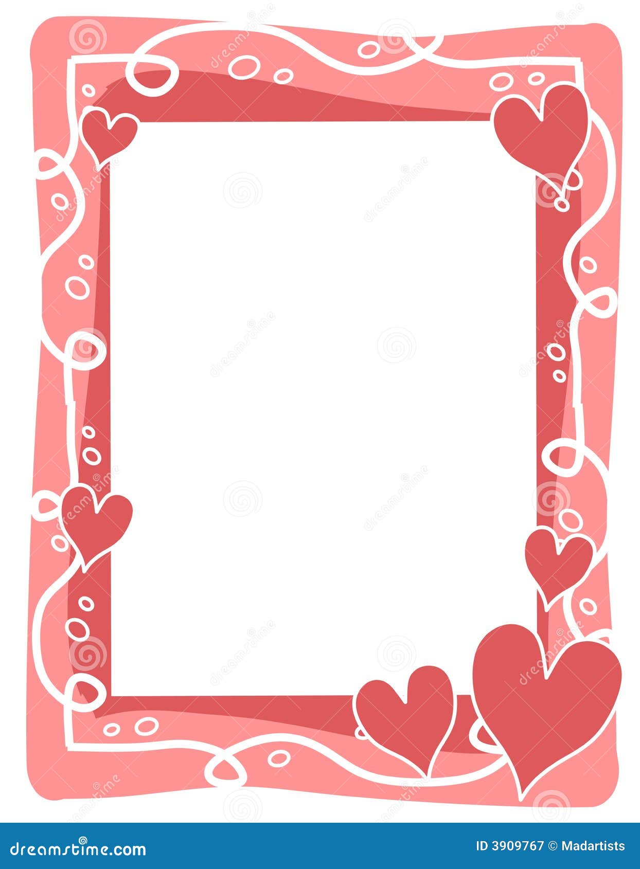 Pink Bubble Border