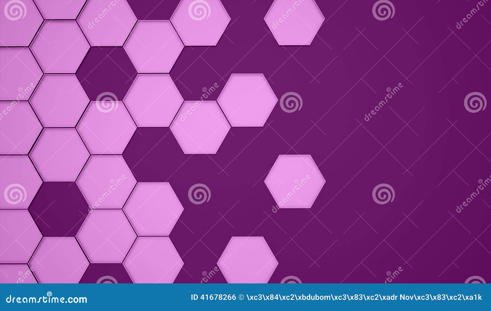 Pink hexagonal abstract stock illustration. Illustration of grid - 41678266