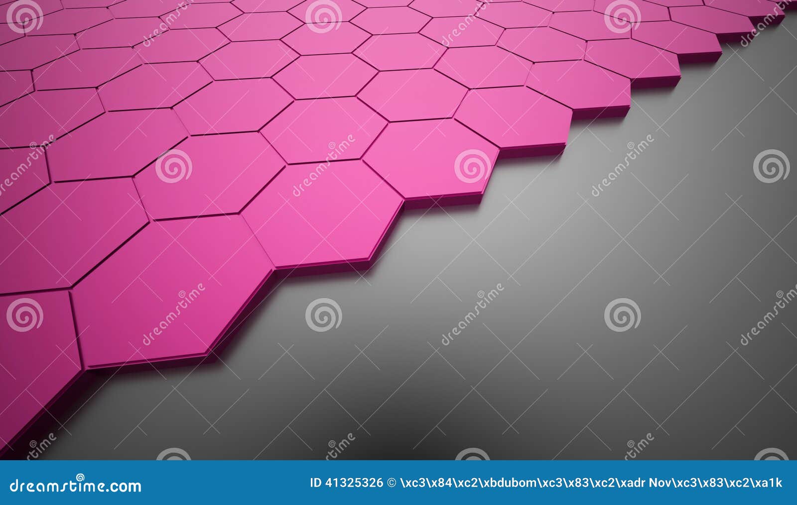 Pink Hexagonal Background Stock Photo | CartoonDealer.com #93783048
