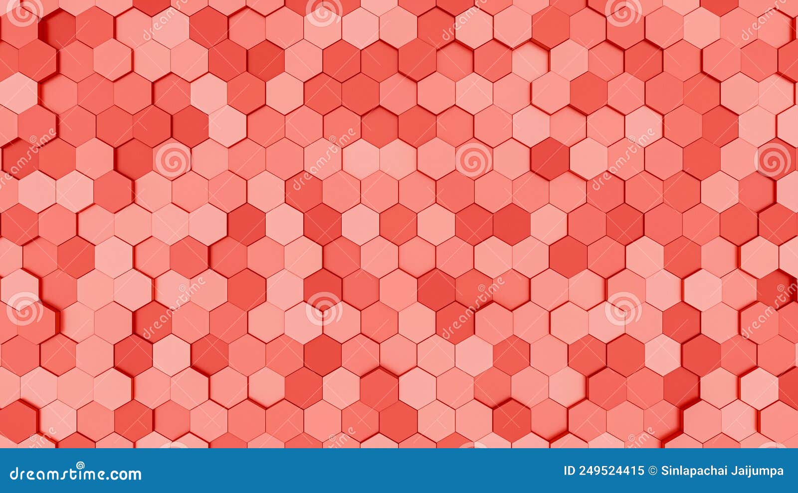 Pink Hexagonal Background. Geometric Abstract Wallpaper Stock ...
