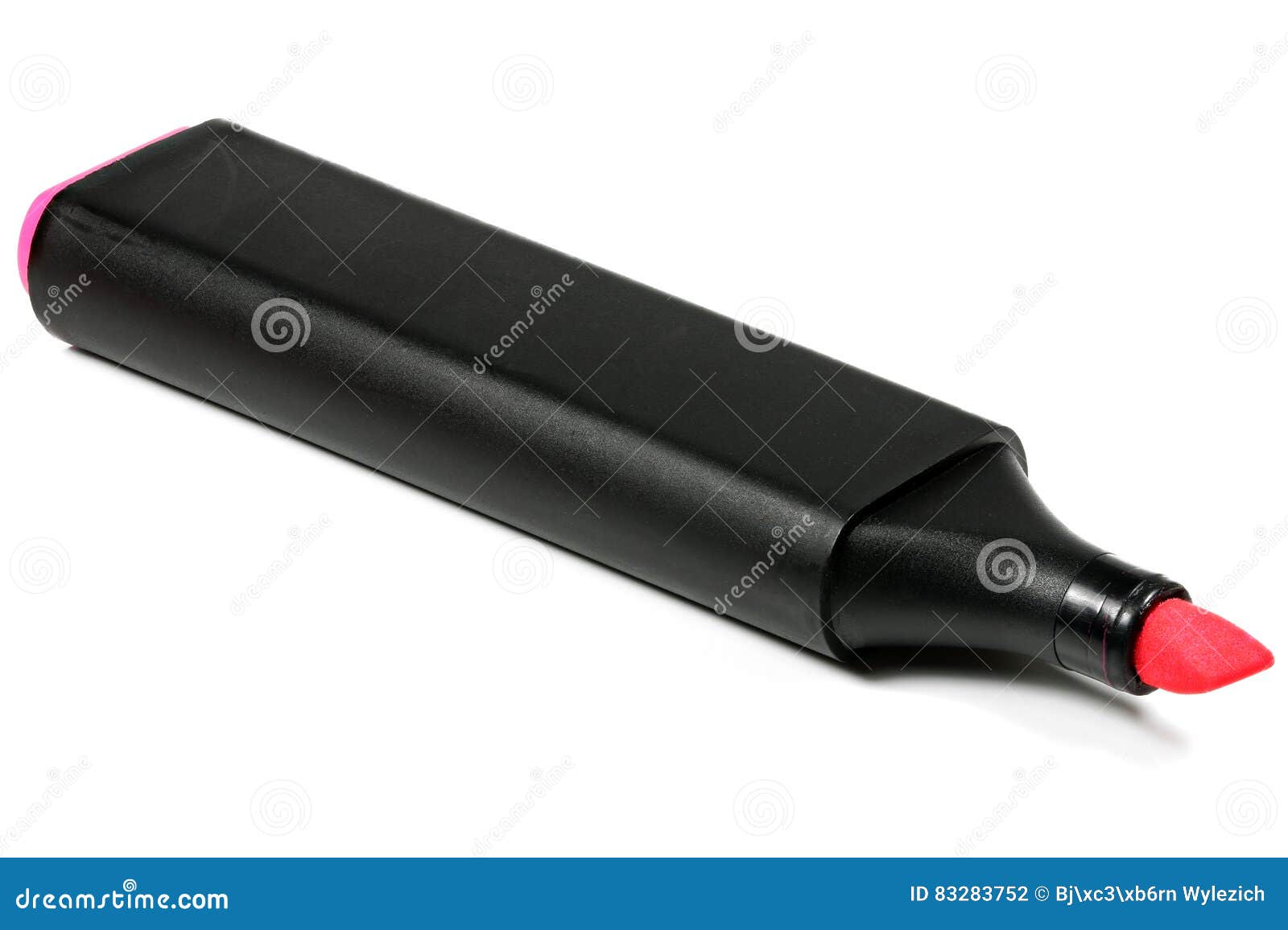 Pink highlighter stock photo. Image of color, background - 83283752