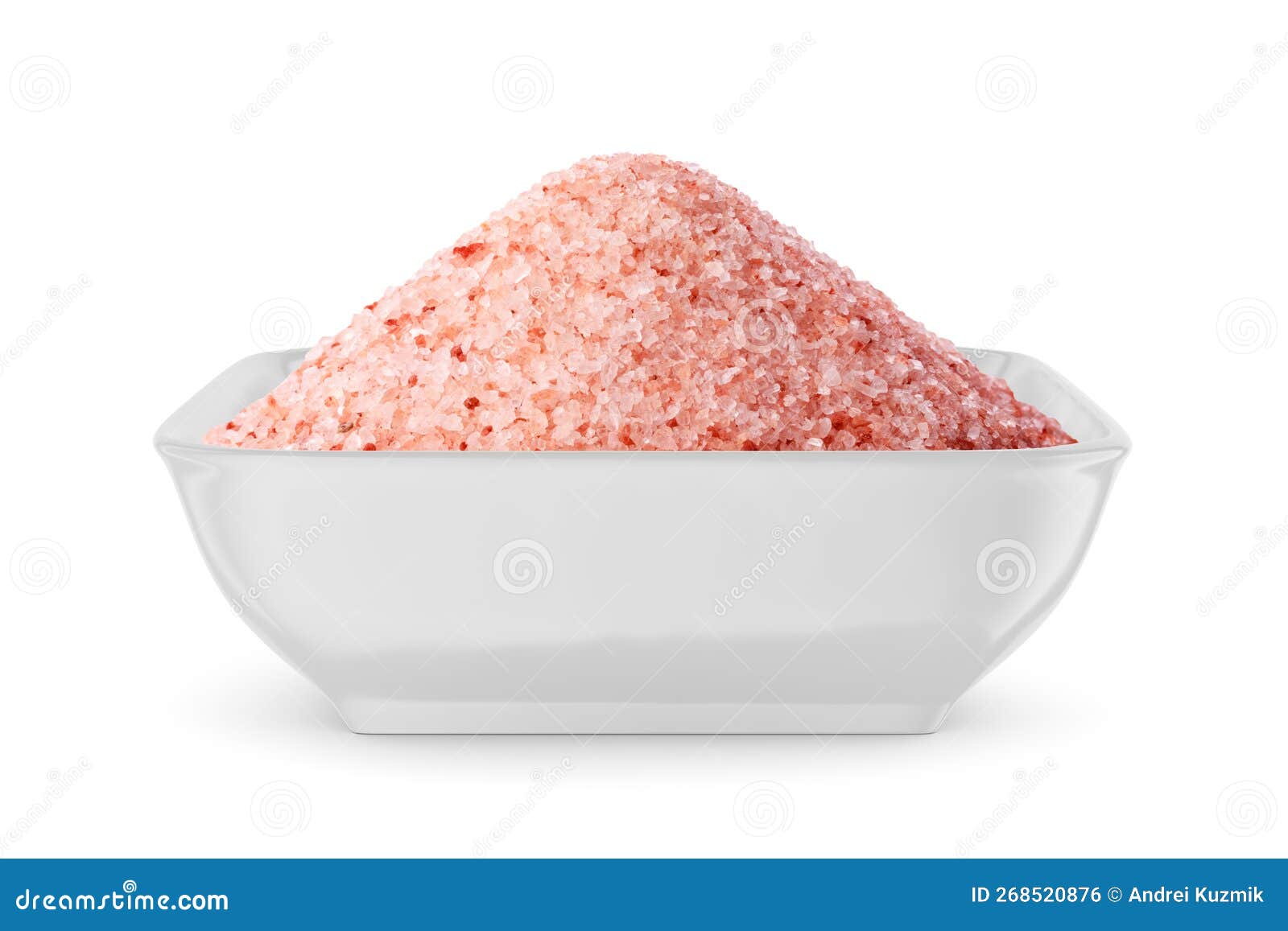 Fine Pink Himalayan Salt Pile White Stock Photos - Free & Royalty-Free ...