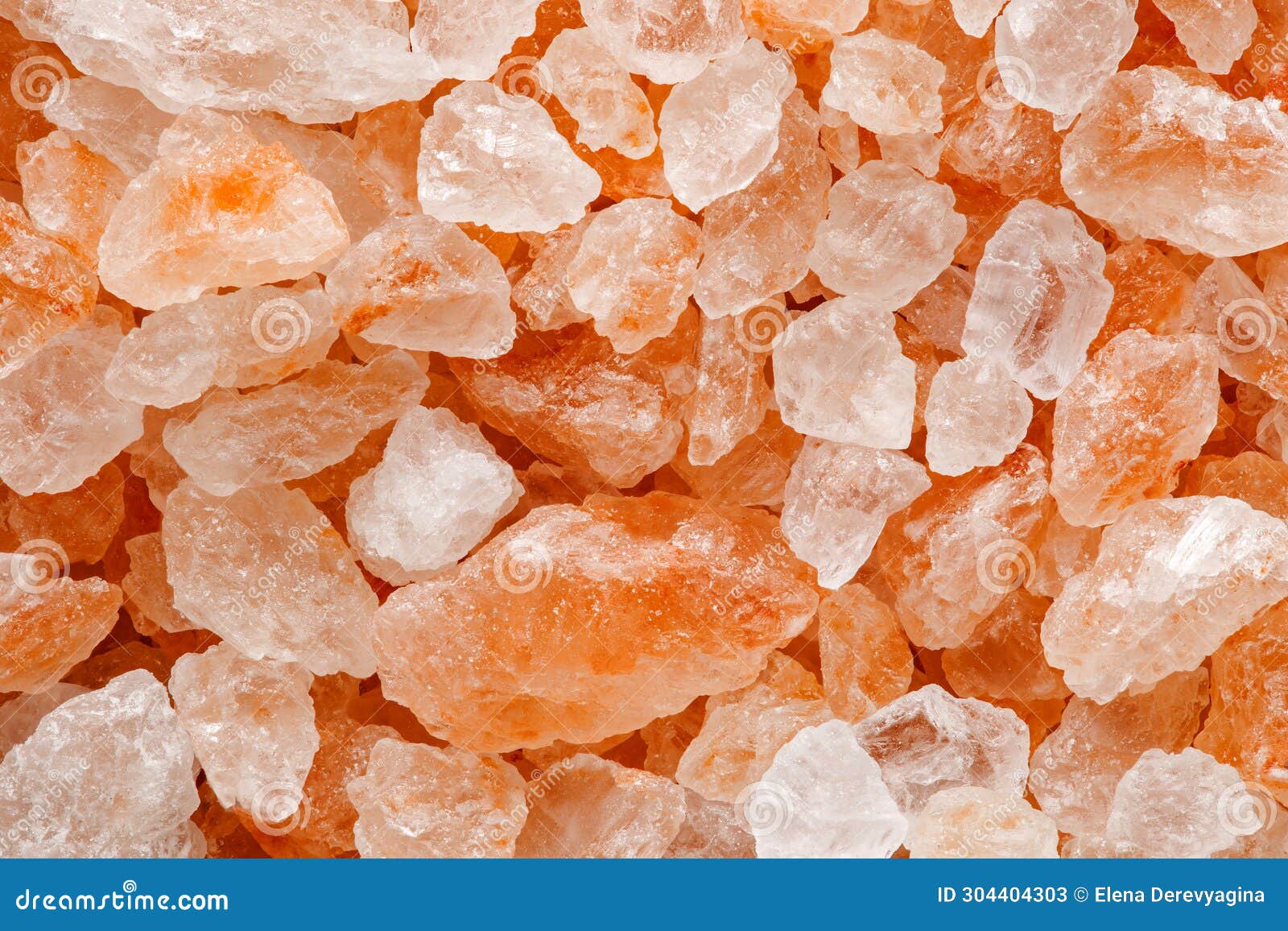 Pink Himalayan Salt, in Bulk, Crystals Close-up, Background, Full Depth ...
