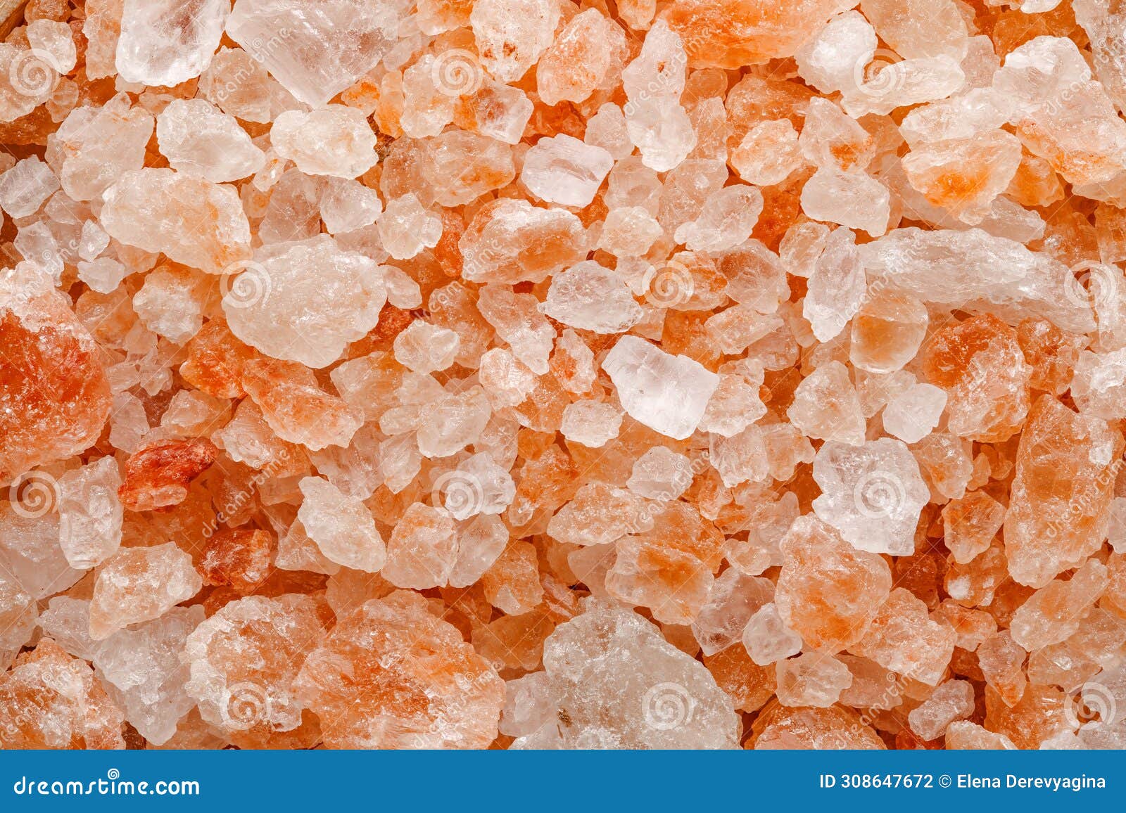 Pink Himalayan Salt, in Bulk, Crystals Close-up, Background, Full Depth ...