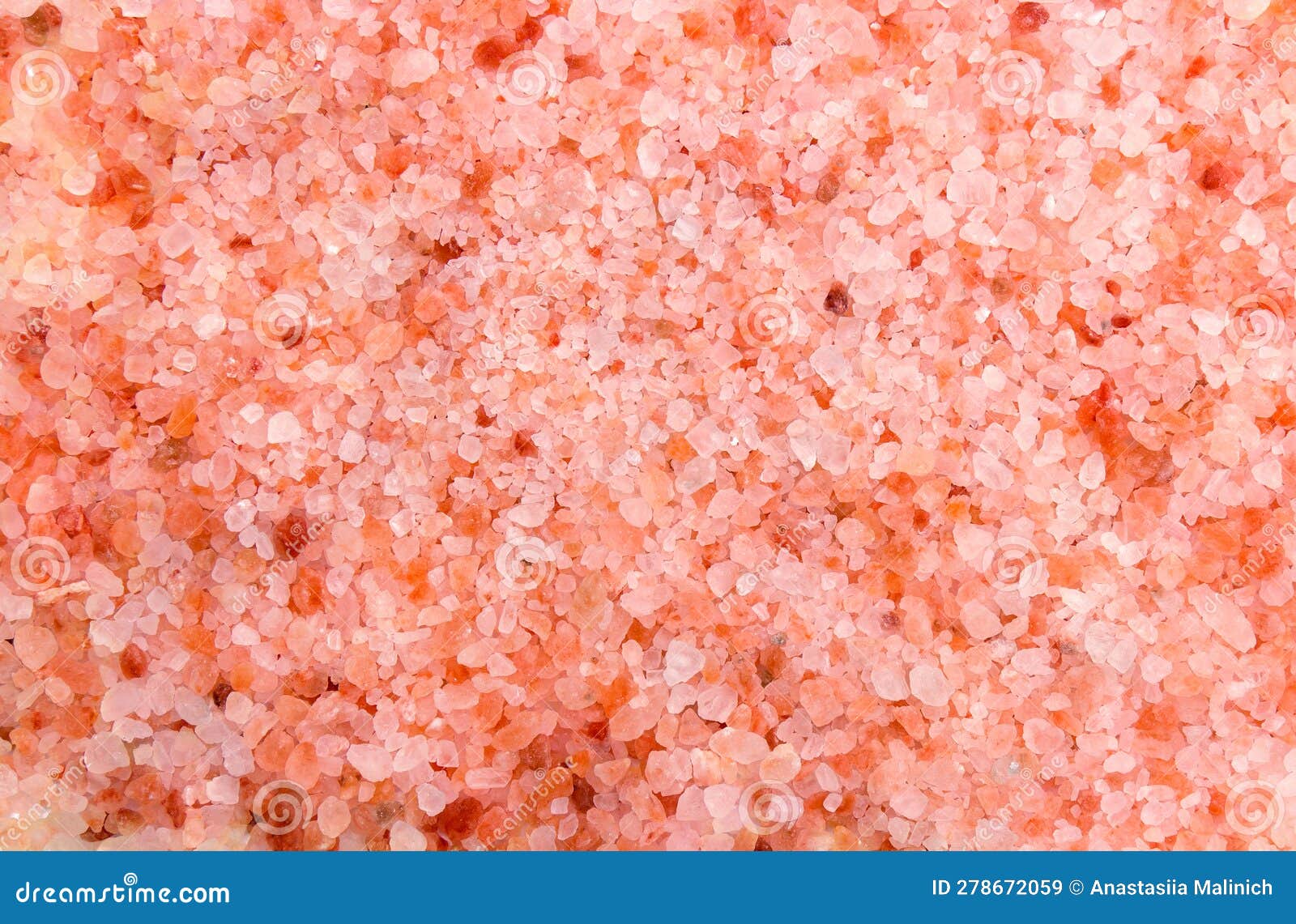 Pink Himalayan Salt, Coarse Grain Texture, Background. Top View, Flat ...
