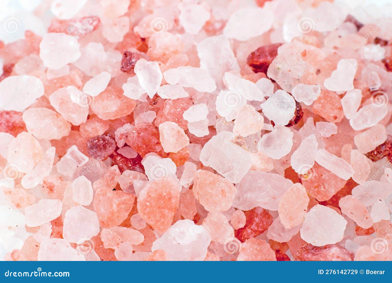 Pink Himalayan Salt Crystals Texture Close Up. Stock Image - Image of ...