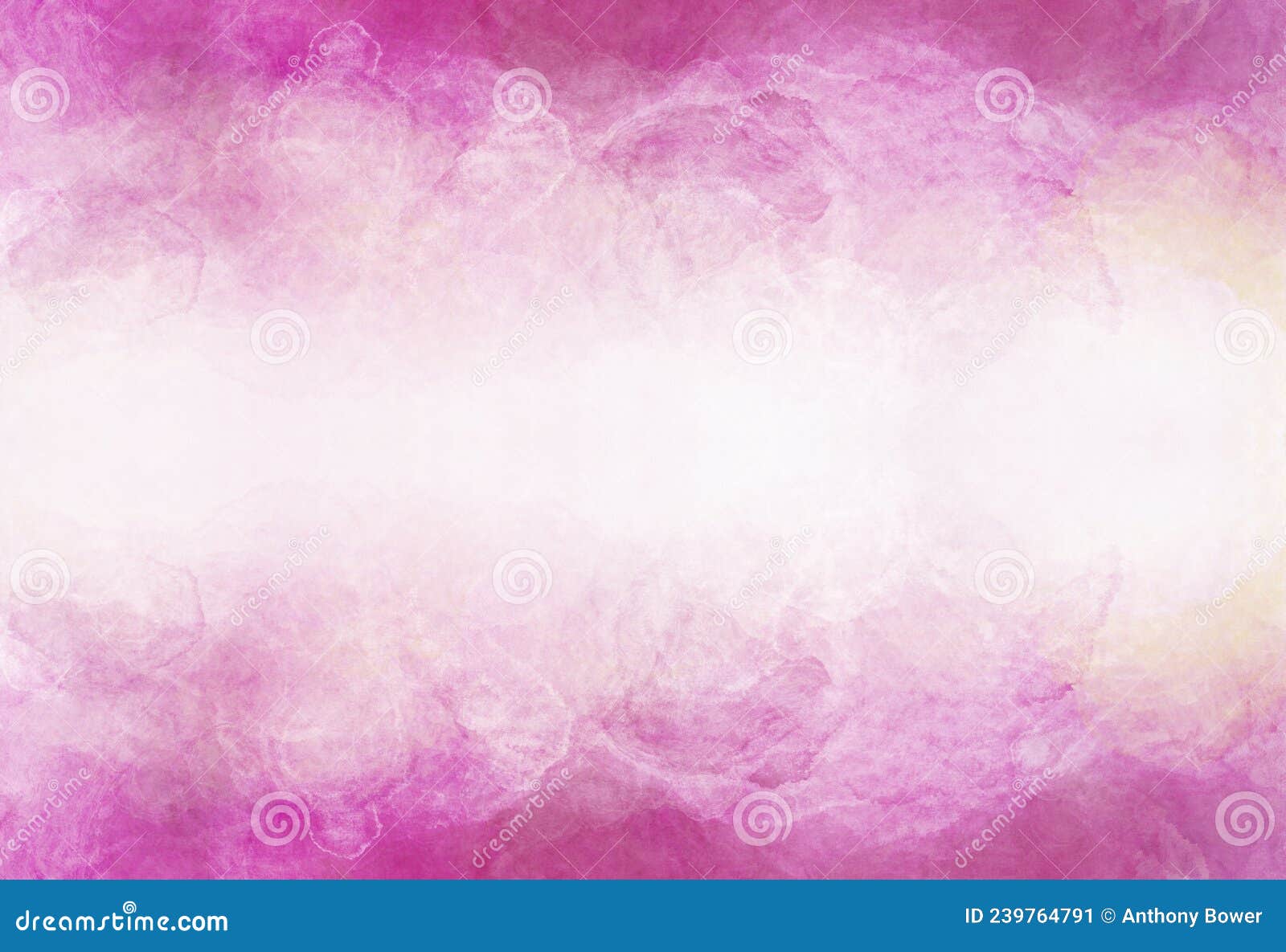 Pink Horizontal Top and Bottom Abstract Borders. Stock Image - Image of ...