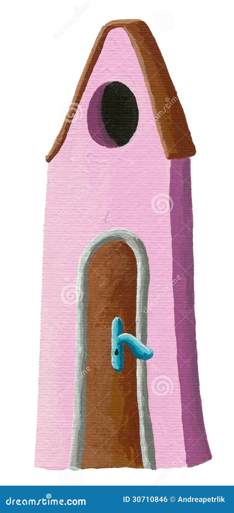 Pink House Sign Estate Logo Royalty-Free Stock Image | CartoonDealer ...