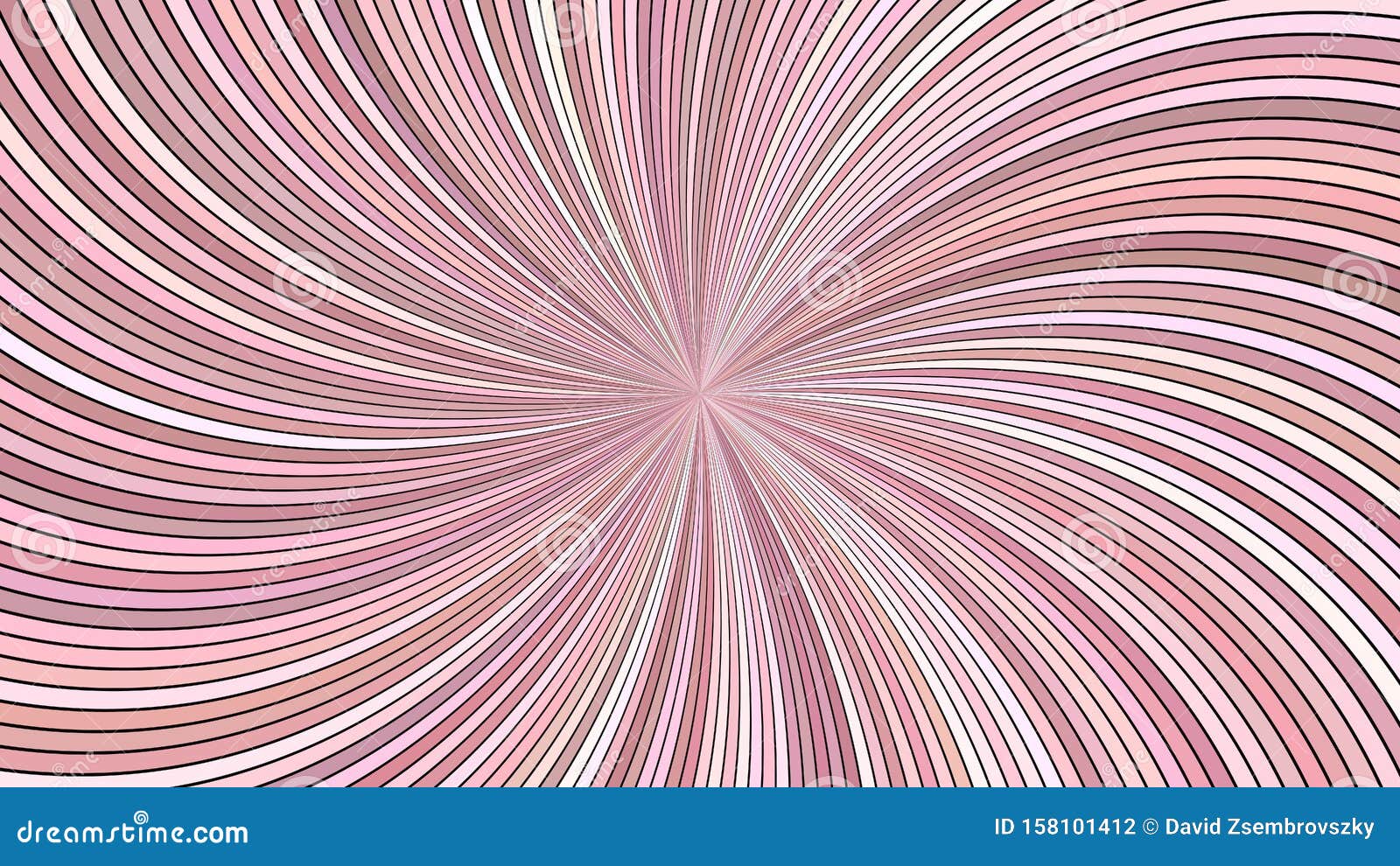 Pink Hypnotic Abstract Spiral Background from Curved Rays Stock Vector ... Pink Hypnotic Abstract Spiral Background from Curved Rays Stock Vector ...