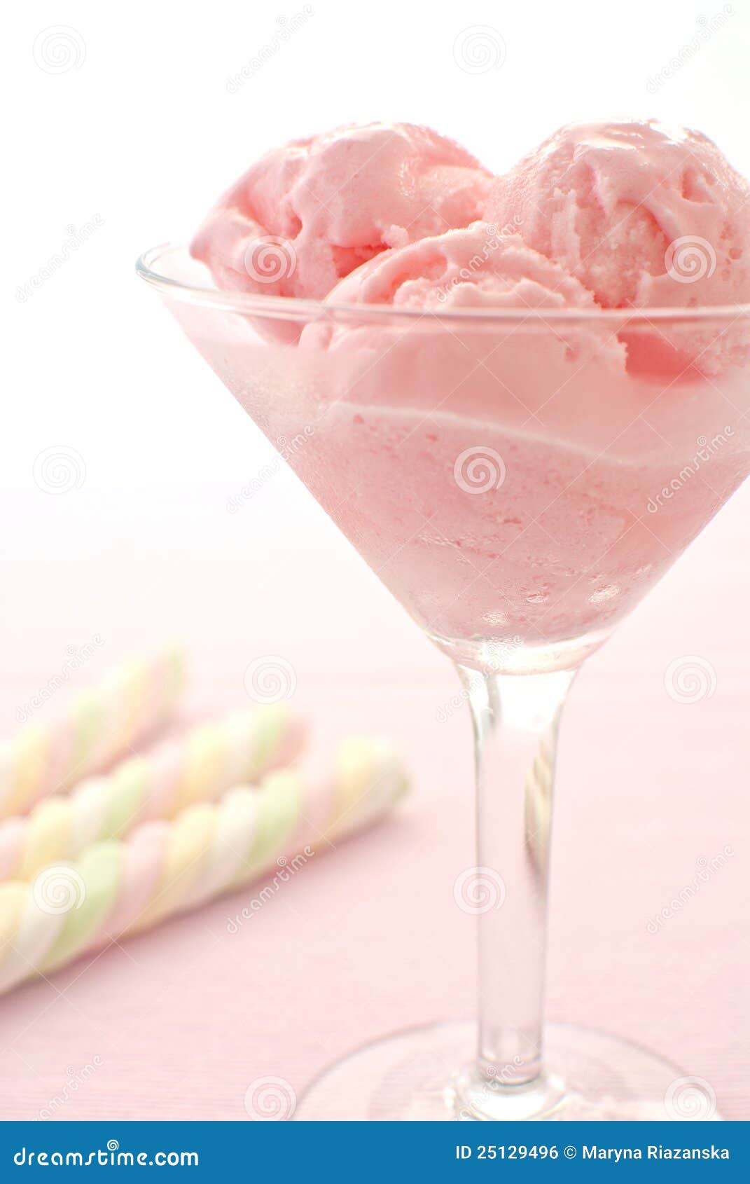Pink ice cream stock photo. Image of fruit, summer, refreshment - 25129496