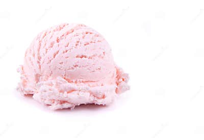 Pink ice cream stock photo. Image of portion, vanilla - 9455878