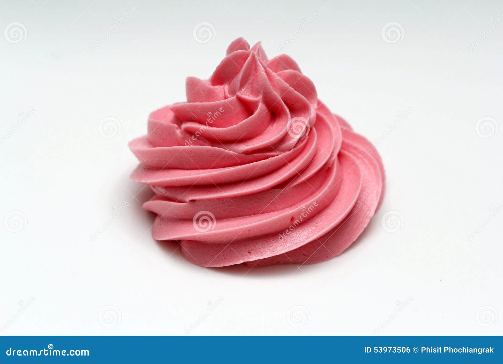 Pink icing cream stock photo. Image of homemade, ingredient - 53973506