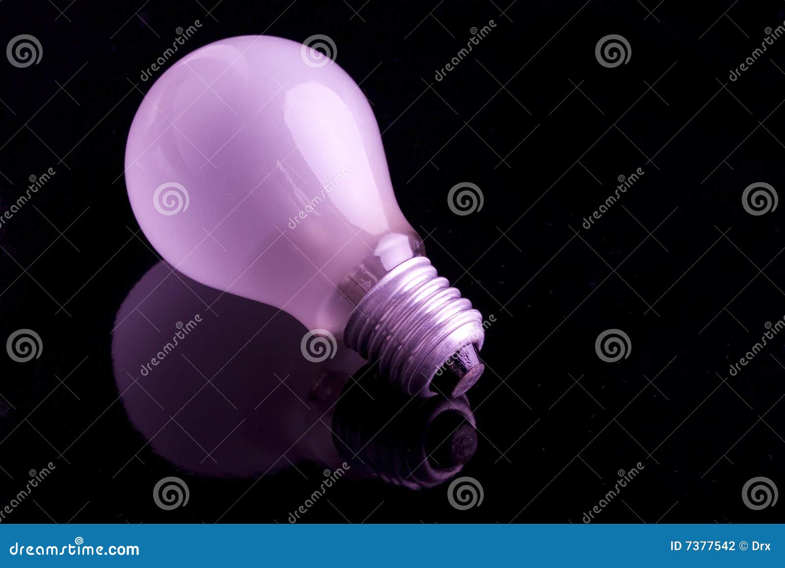 Pink idea bulb stock photo. Image of concept, huge, glowing - 7377542