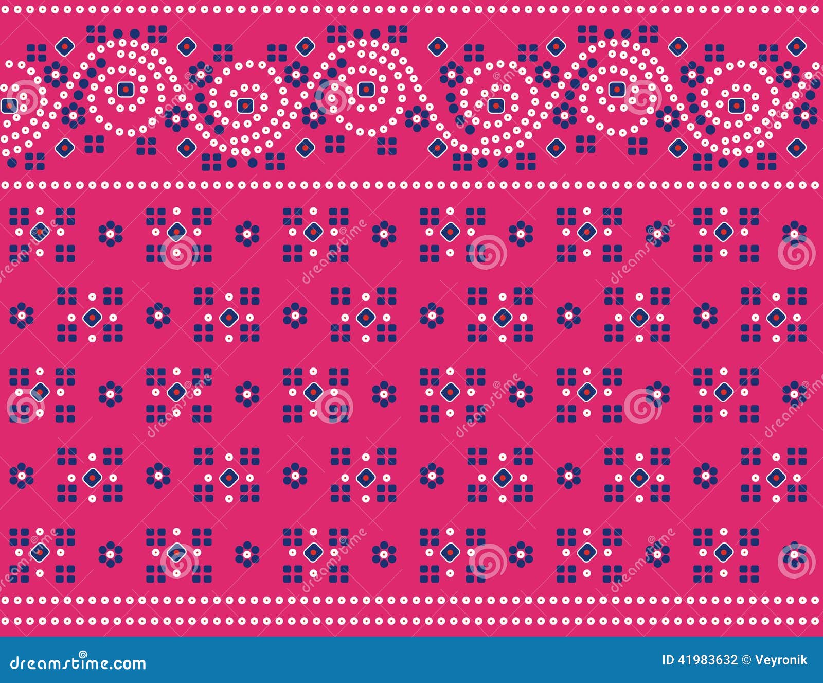 Pink Indian Fabric Background Stock Vector - Illustration of eastern ...