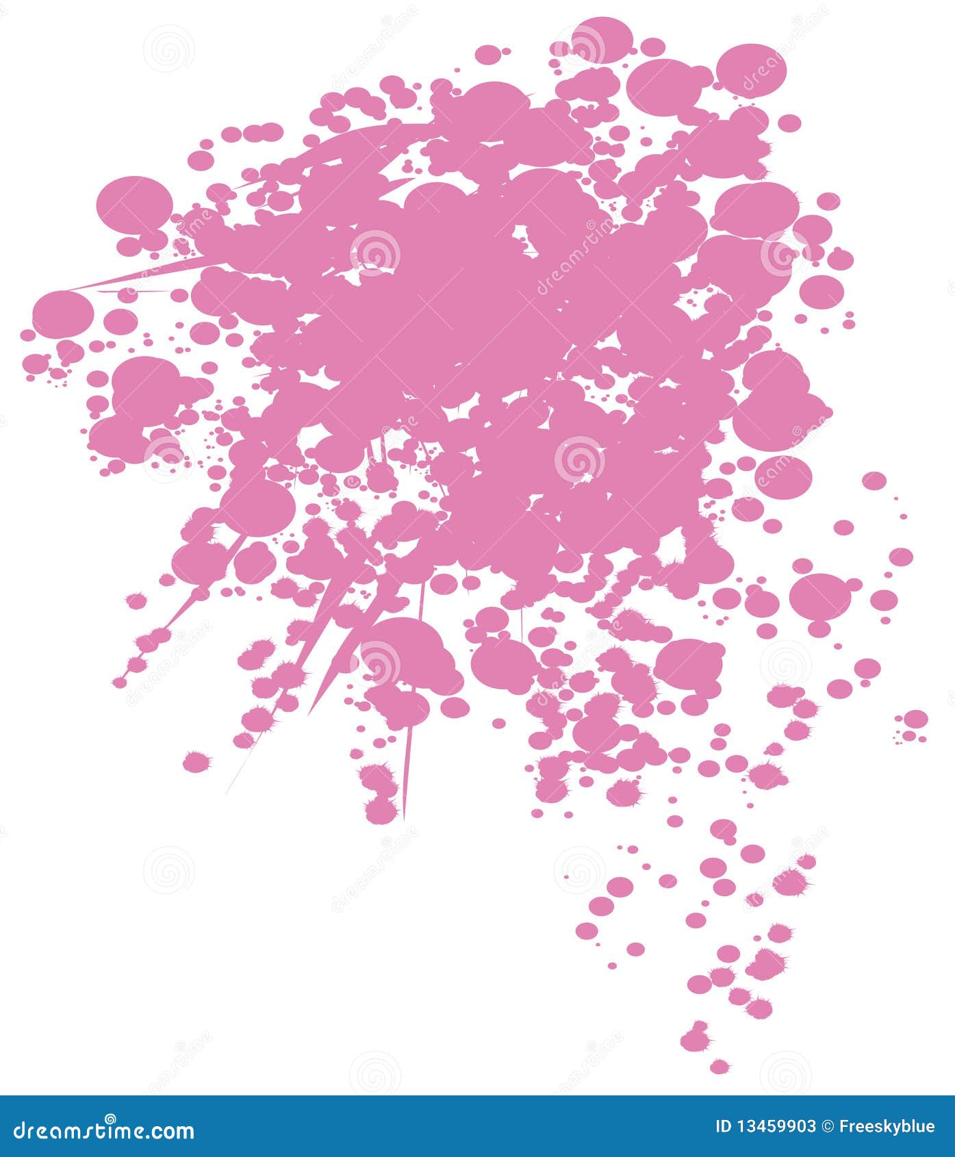 Pink ink background stock illustration. Illustration of drawing - 13459903