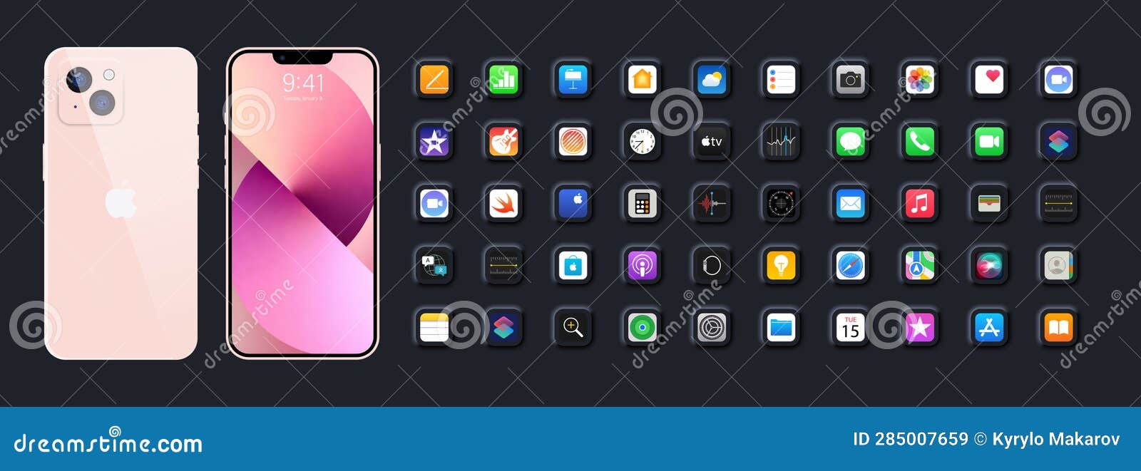 Pink Iphone 15. Apple Mockup. Apple Interface. Apple Apps. Apple Logo ...