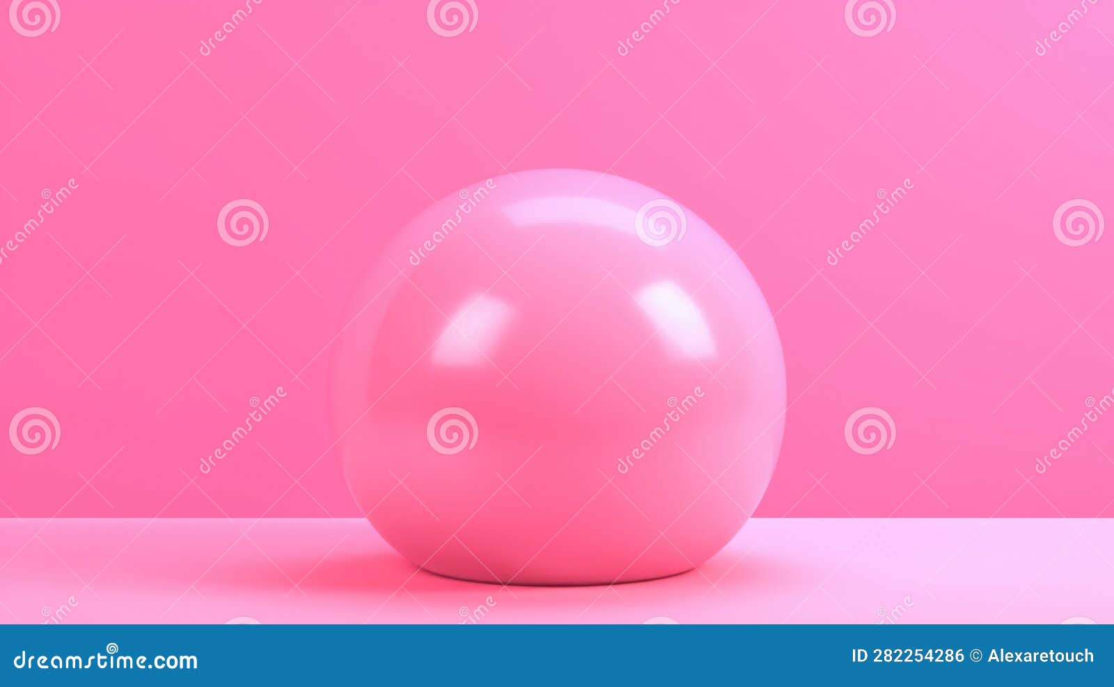 Pink Items on a Pink Background. Visualization of the Space of a Single ...