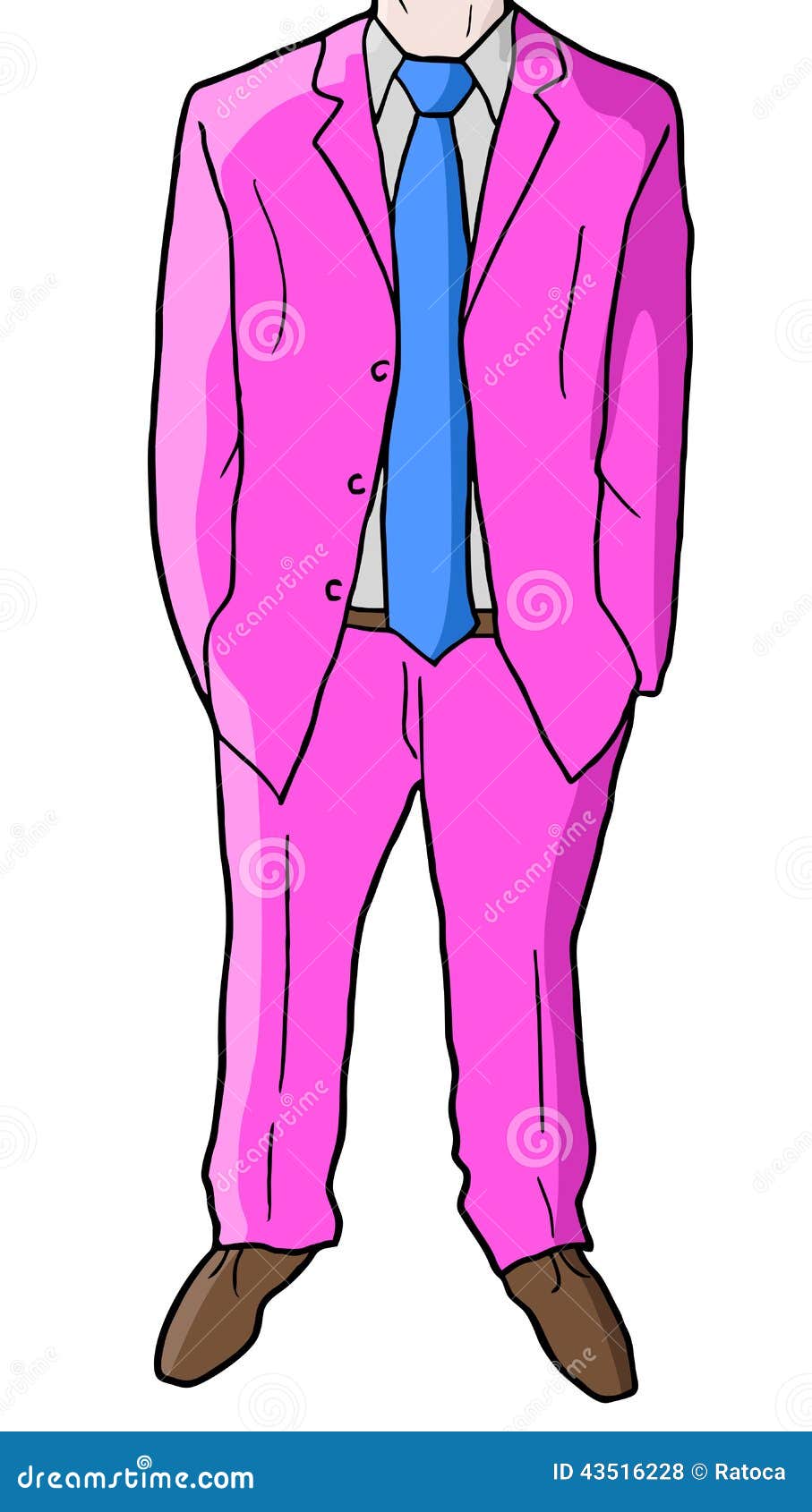 Pink jacket stock vector. Illustration of nice, hand - 43516228