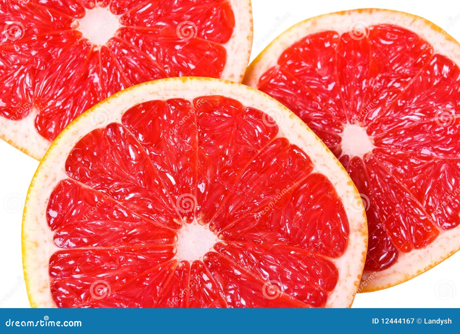 Pink Juicy Grapefruit Slices Stock Image - Image of fruit, foodstuff ...