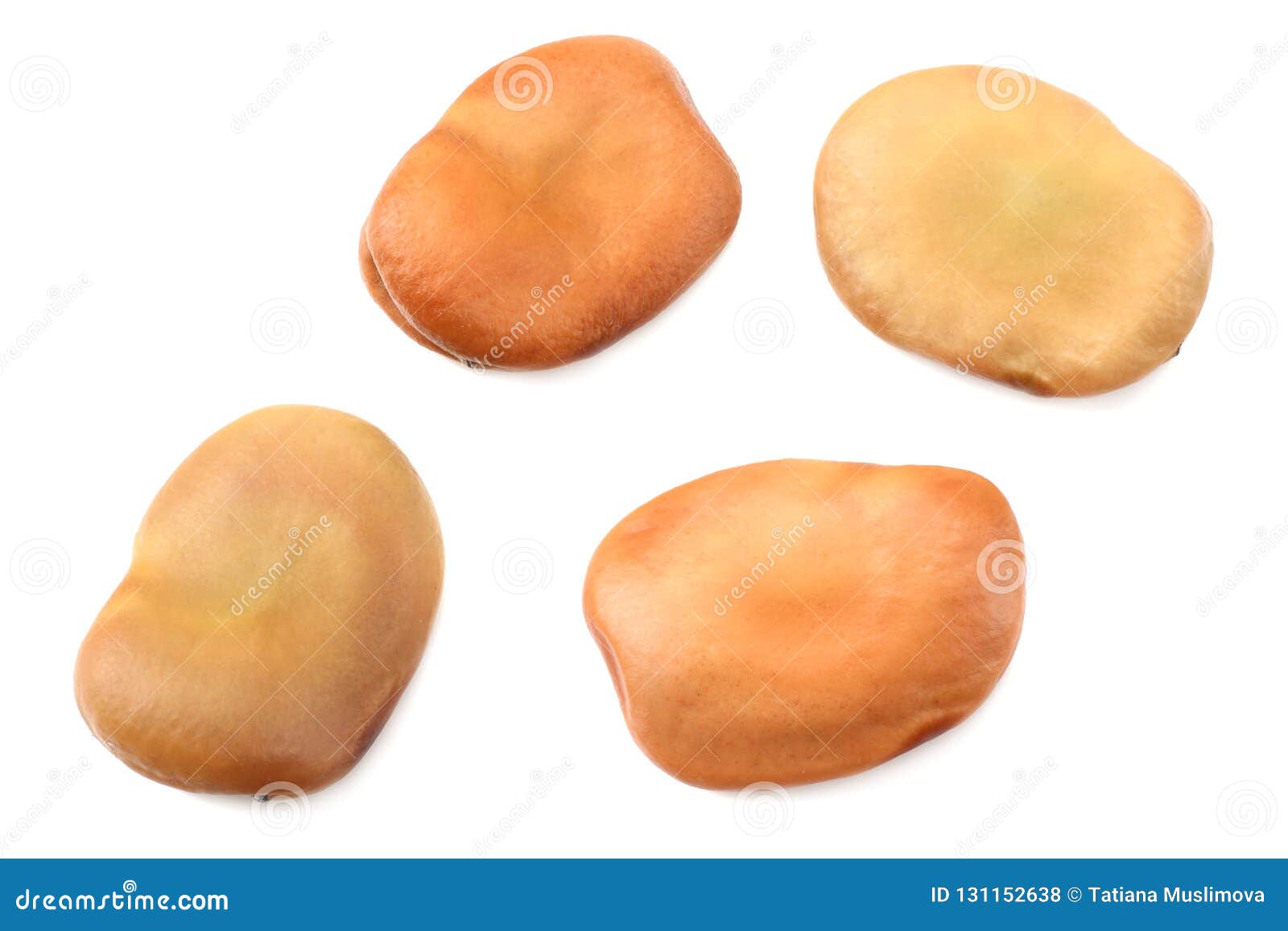 Pink Kidney Beans Isolated on White Background. Top View Stock Photo ...