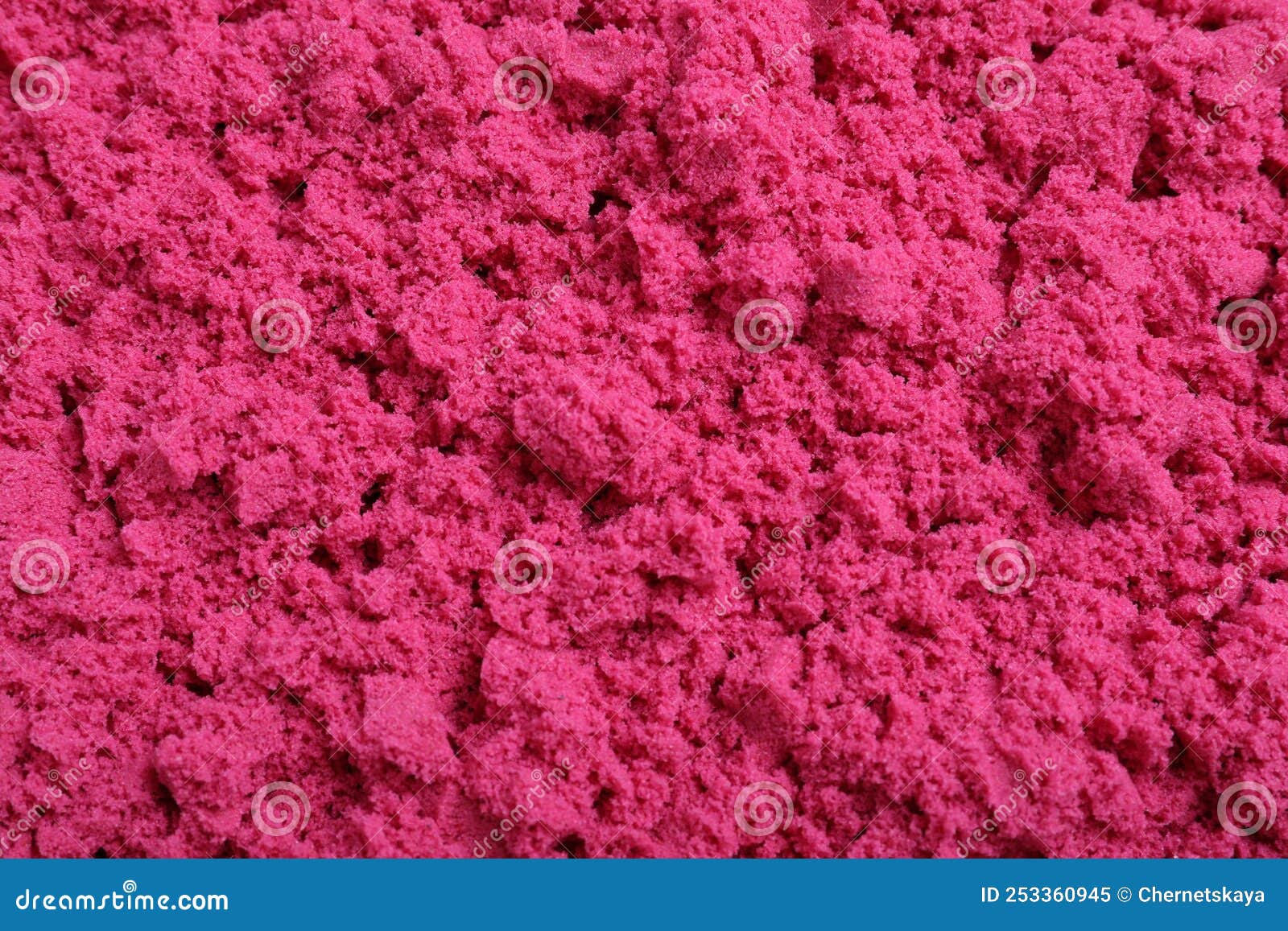 Pink Kinetic Sand As Background, Closeup View Stock Image - Image of ...