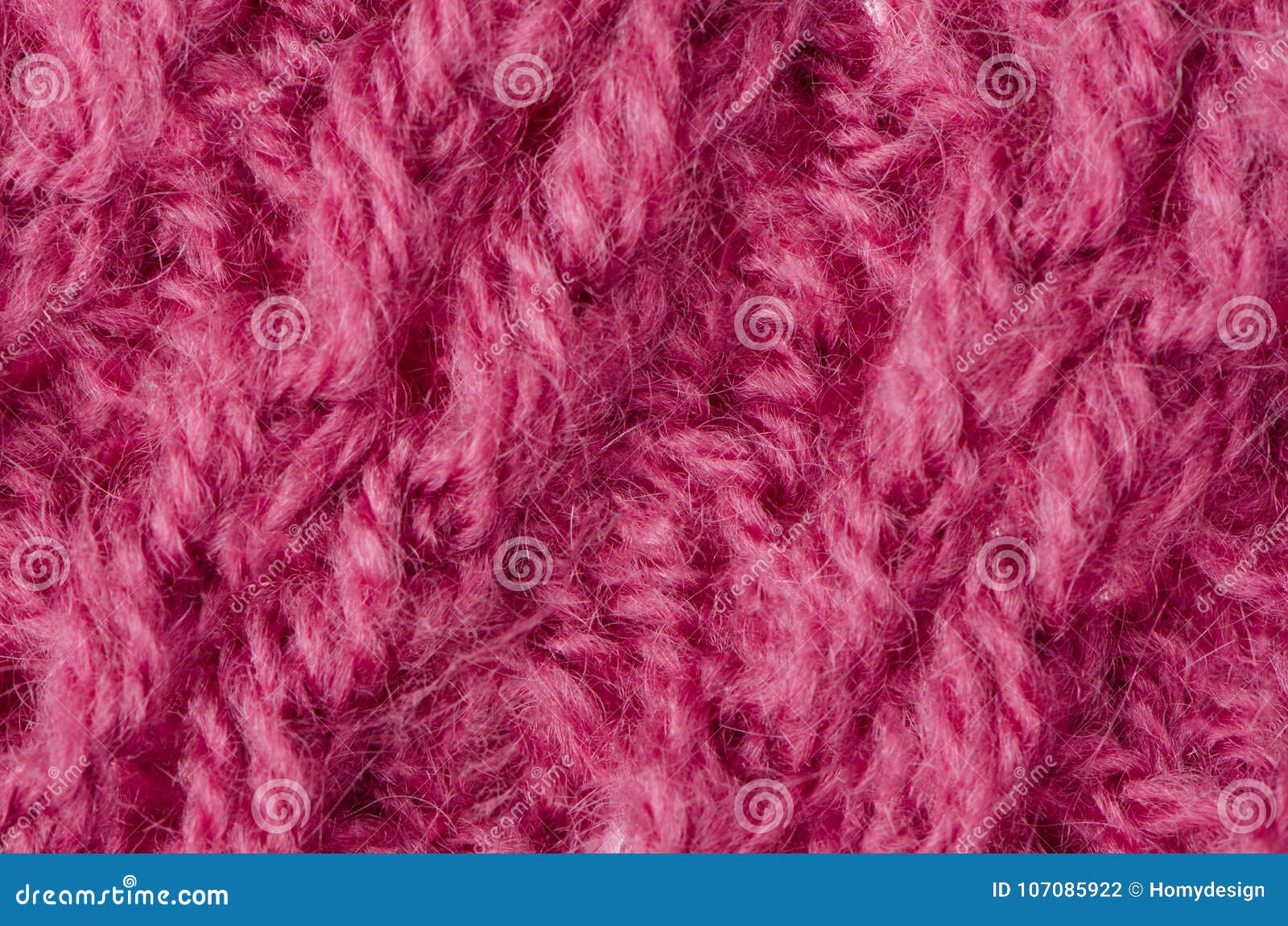 Pink knitted wool stock photo. Image of handmade, comfort - 107085922