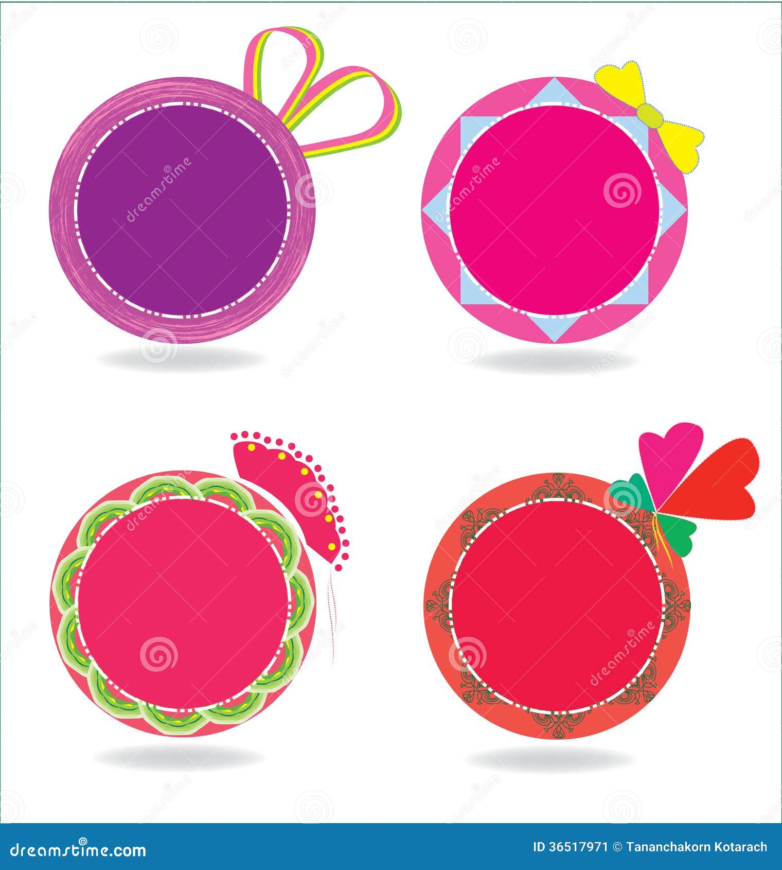 Pink label stock vector. Illustration of label, sticker - 36517971