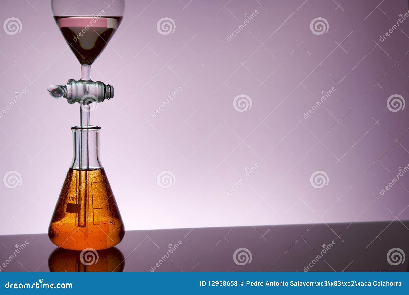 Pink laboratory stock photo. Image of backlit, copyspace - 12958658