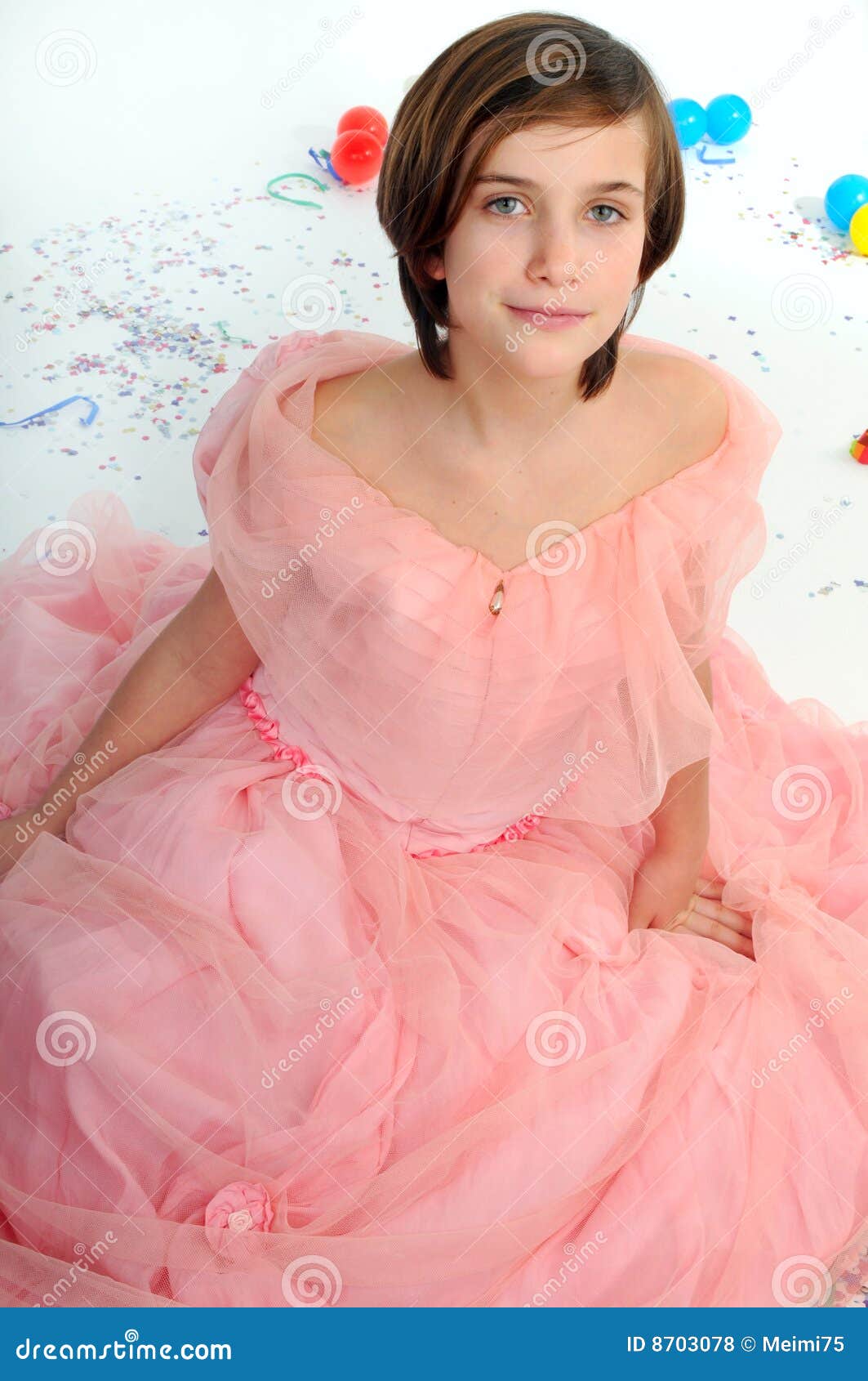 Pink lady stock photo. Image of princess, girl, sweetness - 8703078
