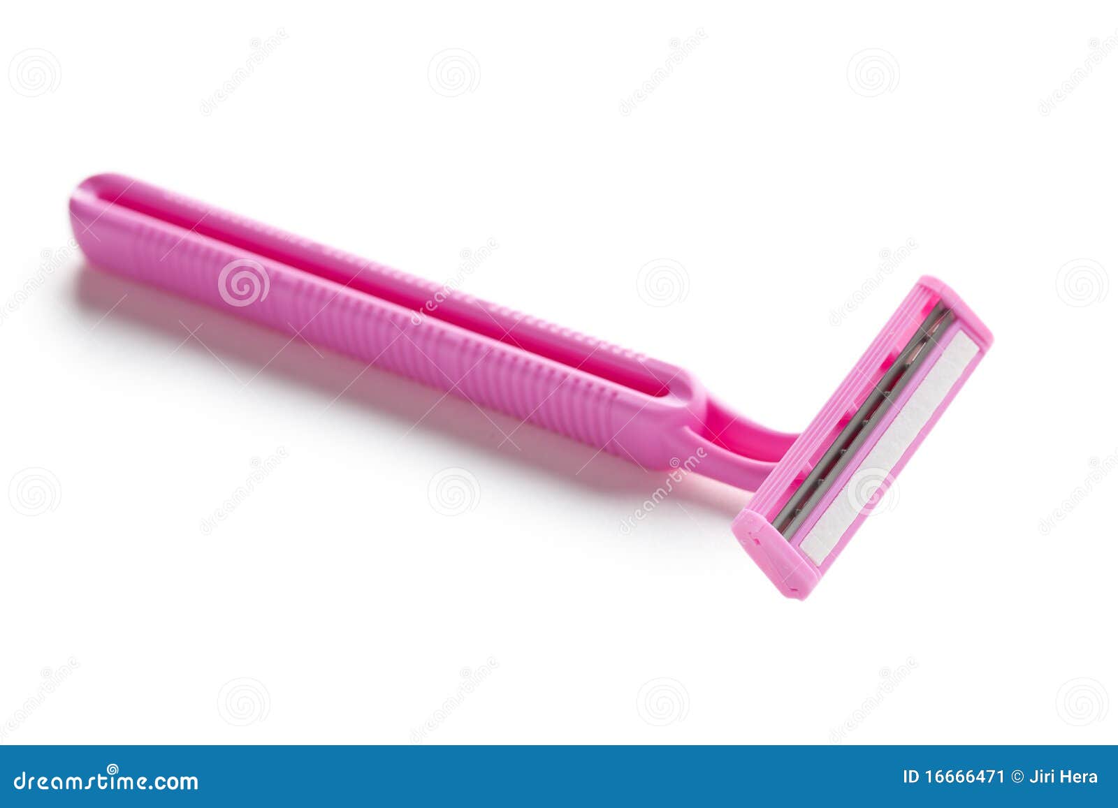 Pink lady shaver stock image. Image of legs, hygiene - 16666471