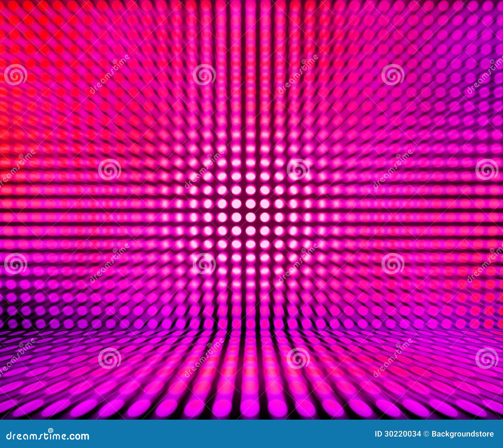Pink Leds Light Stage Background Stock Illustration - Illustration of ...