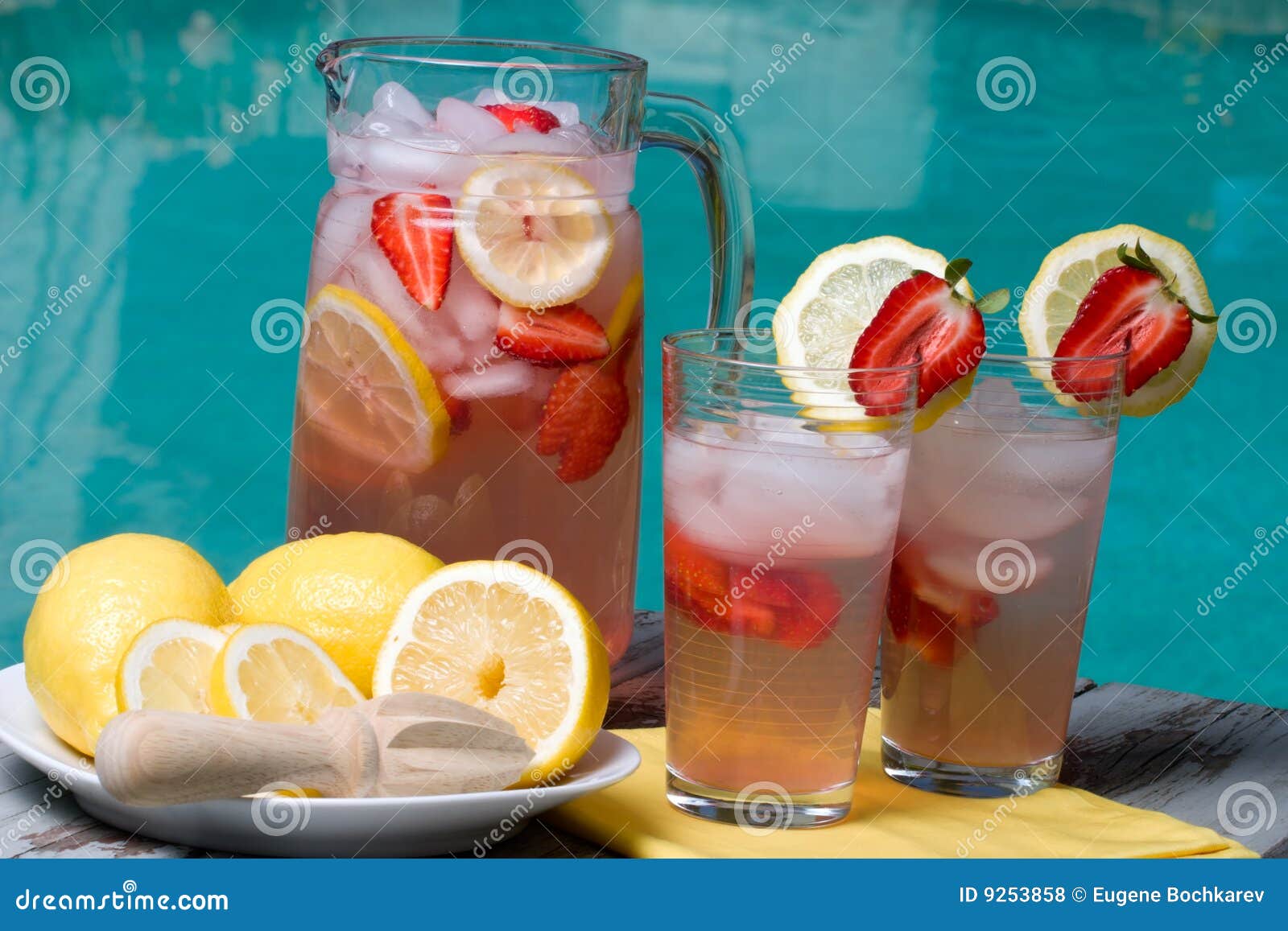 Pink lemonade stock photo. Image of healthy, outdoor, drink - 9253858