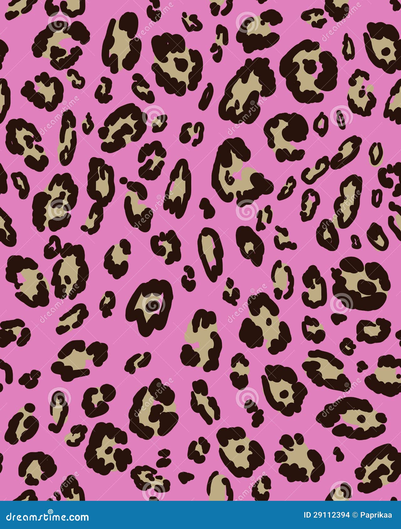 Leopard Skin Texture Seamless Pattern Colored Stock Image ...