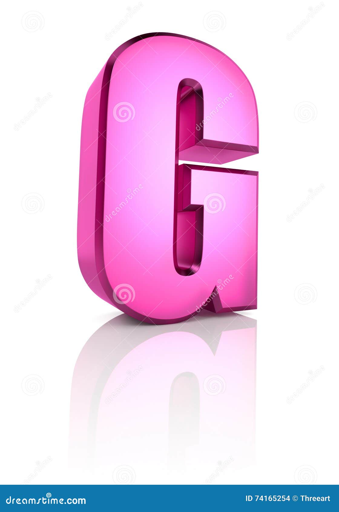 Pink Letter G stock illustration. Illustration of background - 74165254