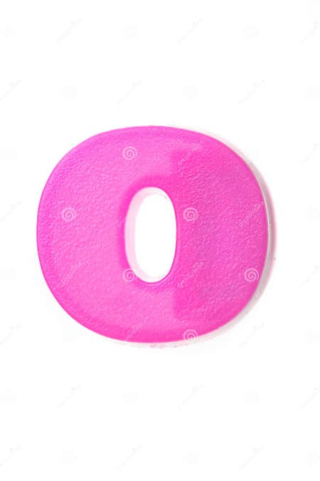 Pink letter o stock photo. Image of bright, alphabet, solid - 6267206