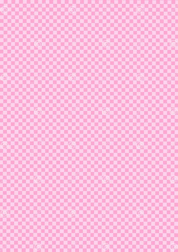 Pink and Light Pink Checkered Pattern Stock Illustration - Illustration ...
